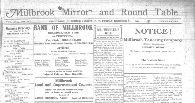 Local History – Millbrook Library